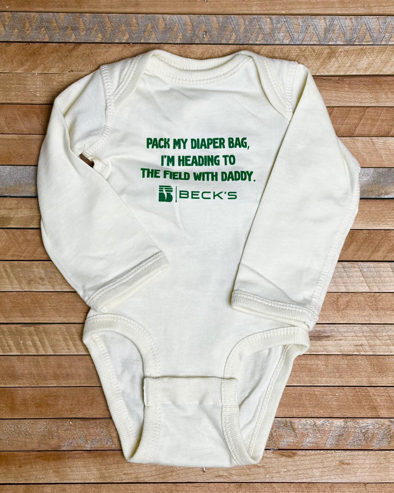 04966 Rabbit Skins L/S Onesie Pack Diaper Bag - Beck's Country Store