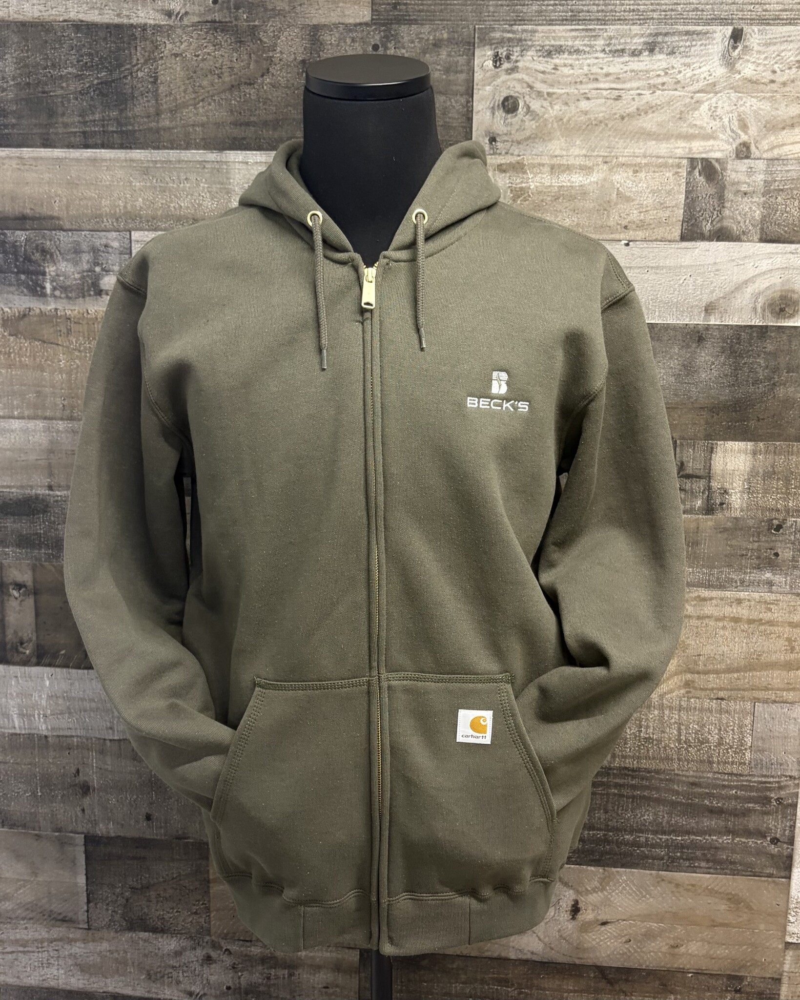 02311 Carhartt Hooded Full Zip Sweatshirt - Beck's Country Store