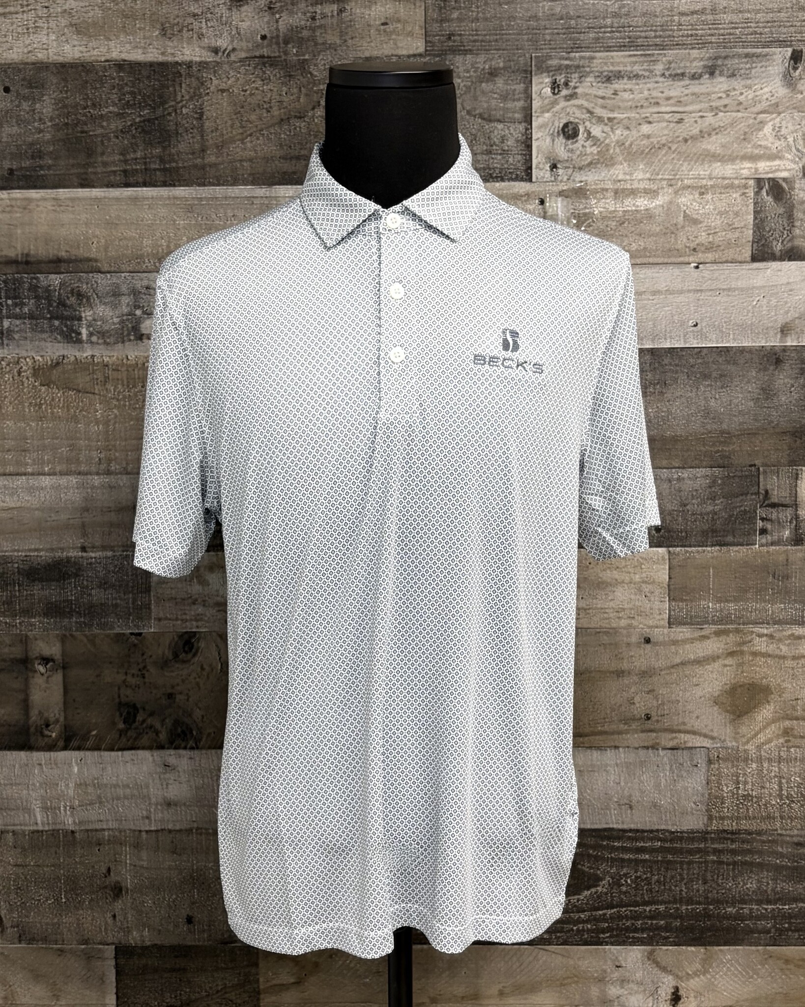 04523 Cutter & Buck Pike Diamond Men's Polo - Beck's Country Store