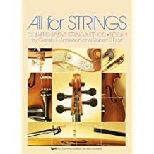 All for Strings Book 1 String Bass - Crown Bookshop