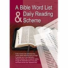 Bible Word List & Daily Reading Scheme - Crown Bookshop