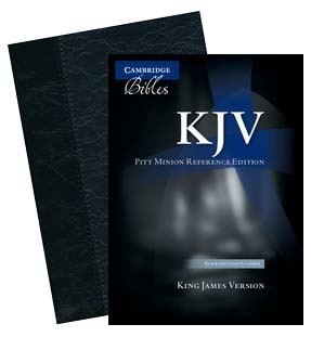 Cambridge Bible Pitt Minion Reference Edition Black Imitation Leather ...