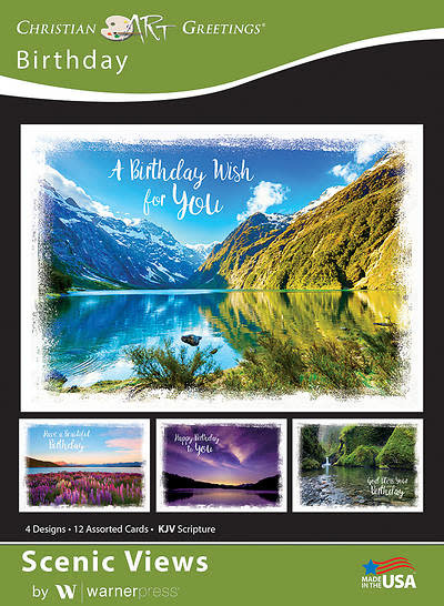 Scenic Views Birthday Cards - Crown Bookshop