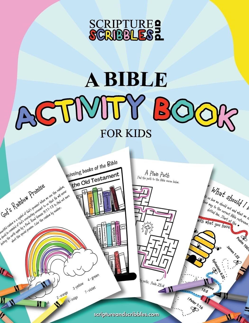 Bible Activity Book for Kids - Crown Bookshop