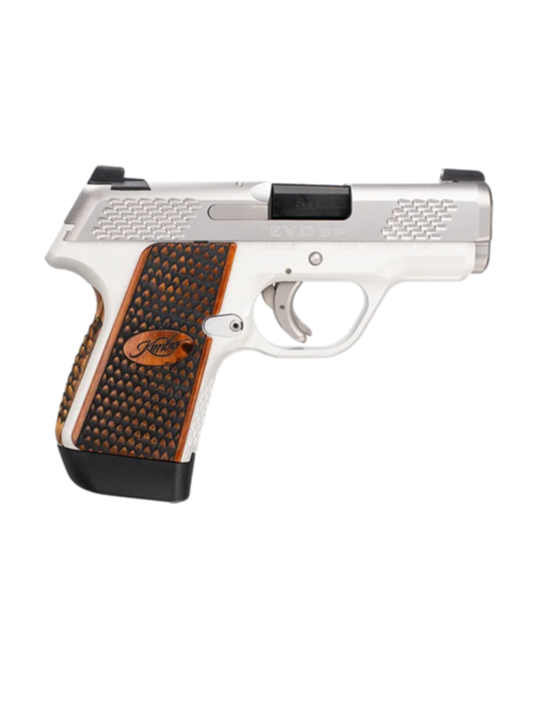 KIMBER EVO SP STAINLESS RAPTOR, #39014, 9MM, NIGHT SIGHTS, WOOD GRIPS ...