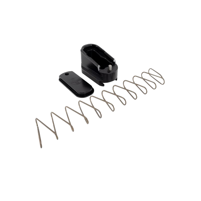 SHIELD ARMS GLOCK 43 +2 MAG EXTENSION, G43-ME-2-BLK, BLACK - PINT & PISTOL