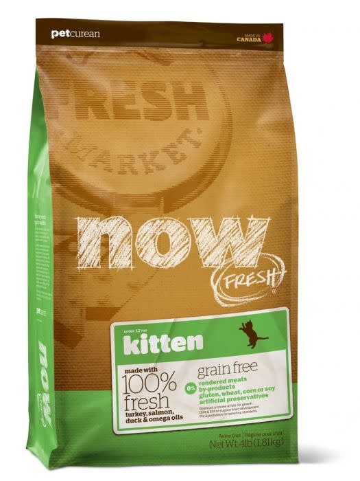 Now Fresh Now Fresh Grain Free Kitten Turkey Salmon Duck 8lbs ...