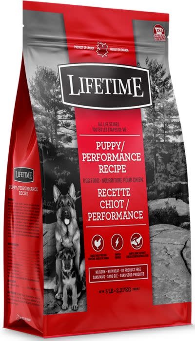Lifetime All Life Stages Puppy Performance Dog Food 2.27kg - Heritage ...
