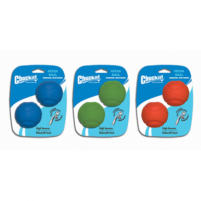 Chuckit Fetch Ball Med (2) - Heritage Pet and Garden