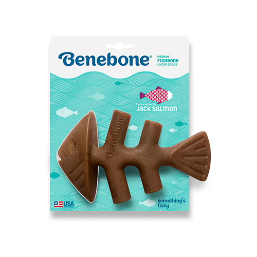Benebone Salmon Flavoured Medium Fishbone - Heritage Pet and Garden