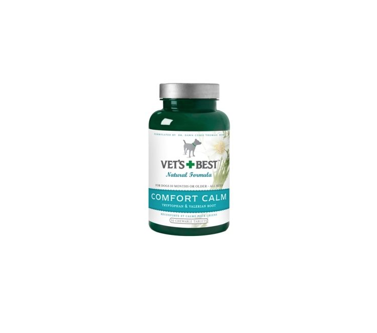 Vet's Best Comfort Calm Chewable x 30 Tablets (42g) - Heritage Pet and ...