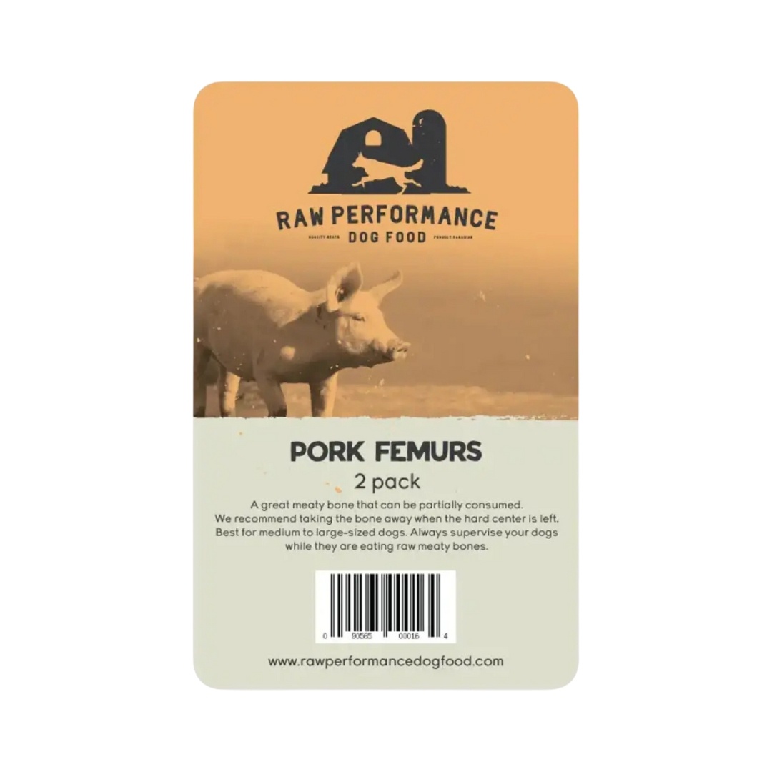 Pork Femurs (2 pack) - Heritage Pet and Garden