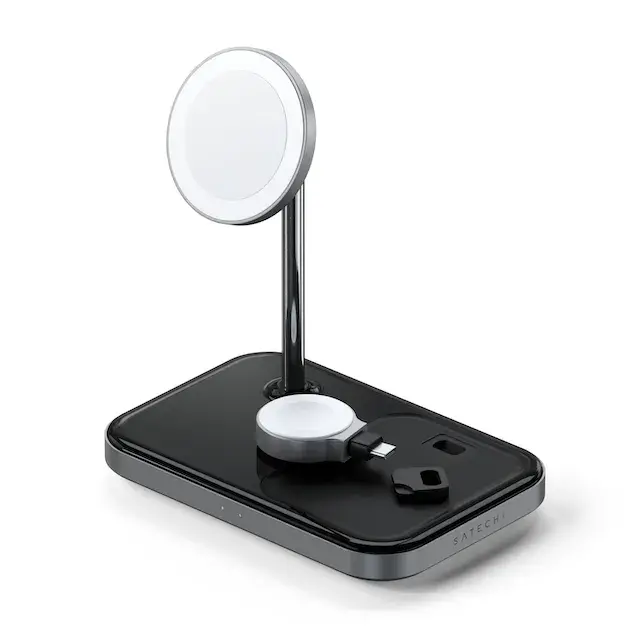 Satechi 3-in-1 Magnetic Wireless Charging Stand - Dickens