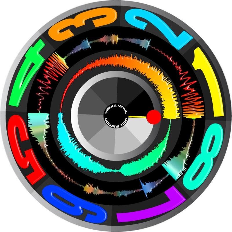 VISUAL VINYL VOL. 2 - 12" BLACK Scratch Record - Mile High DJ Supply