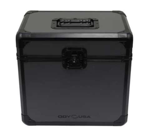 Odyssey Black KROM Record / Utility Case for 70 12″ Vinyl Records Gray ...