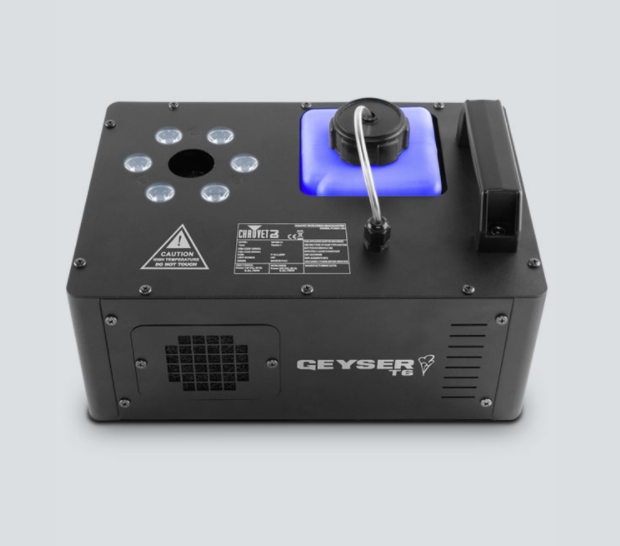 Chauvet DJ Geyser T6 RGB LED Illuminated Vertical Fog Machine - Mile ...