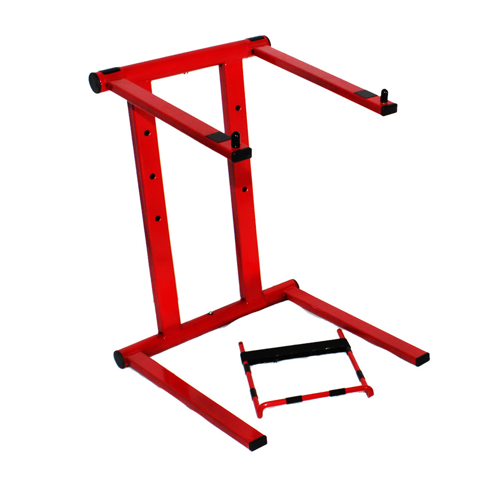 ProX Foldable Portable Laptop Stand with Adjustable Shelf - RED - Mile ...