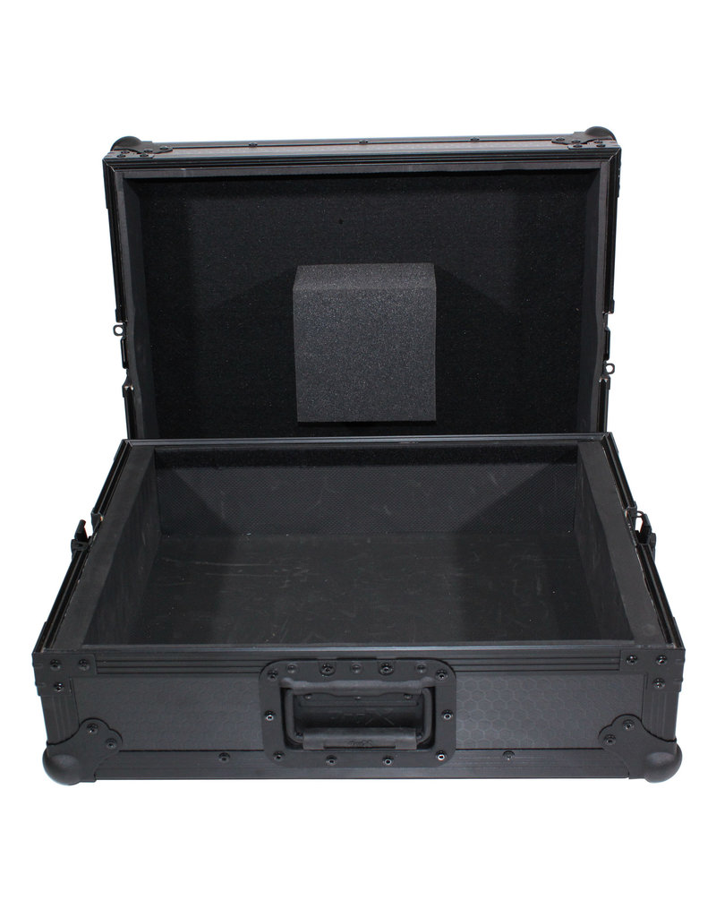 ProX Universal Turntable Flight Case with Foam Kit - Black on Black ...
