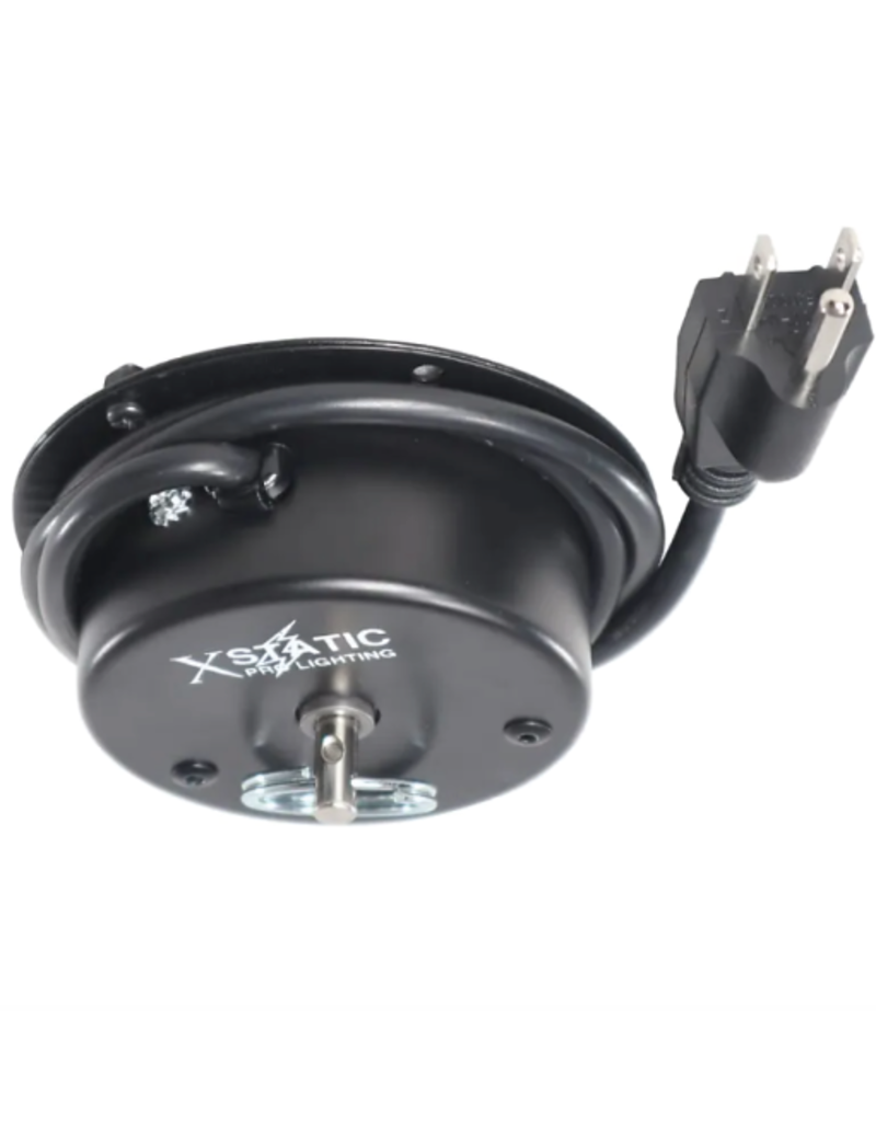 ProX MBM-1 Mirror Ball Motor 3 RPM Incl. S-hook - Up to 16" Mirror Bal ...