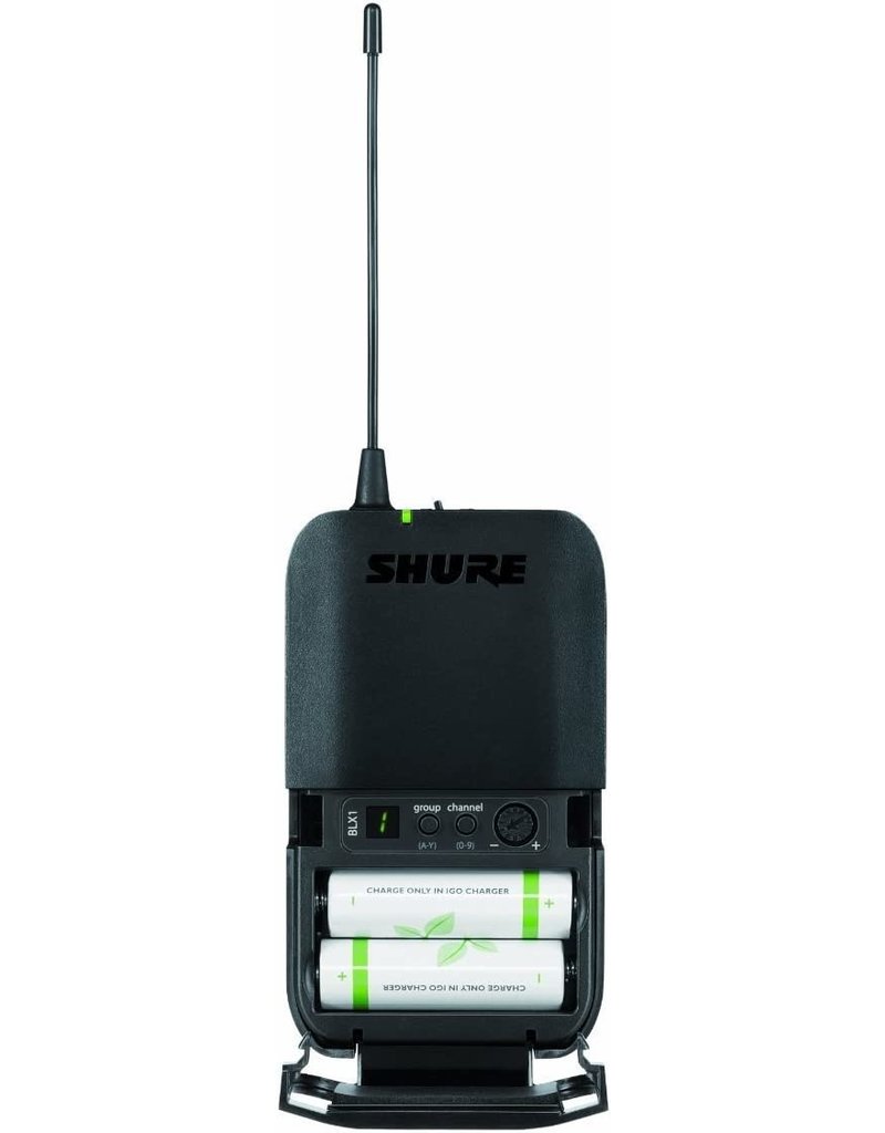Shure BLX14/CVL-H9 Wireless Presenter System with CVL Cardoid Condenser ...