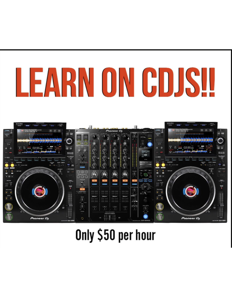 CDJ Practice Session or Lesson - Mile High DJ Supply