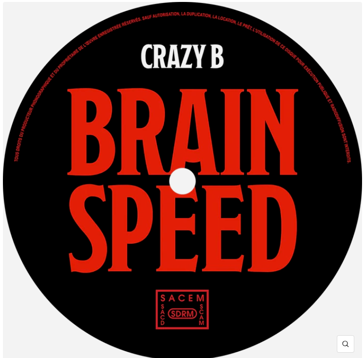 Crazy B: Like It / Brain Speed 7" Record - Mile High DJ Supply