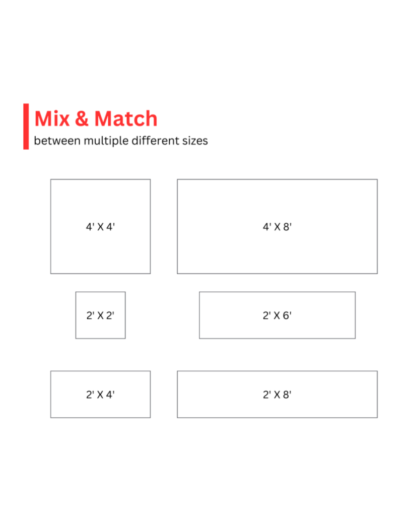 ProX Stage Q 2' x 6' Single Stage Unit/Table Height Adjustable from 28 ...