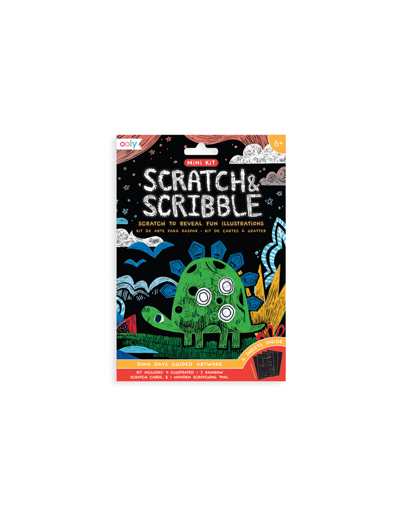 Ooly Mini Scratch and Scribble Art Kit - The Circle & The Circle Kids