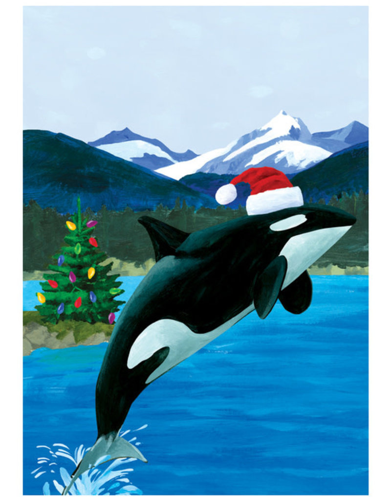 Leaping Orca Card - The Circle & The Circle Kids