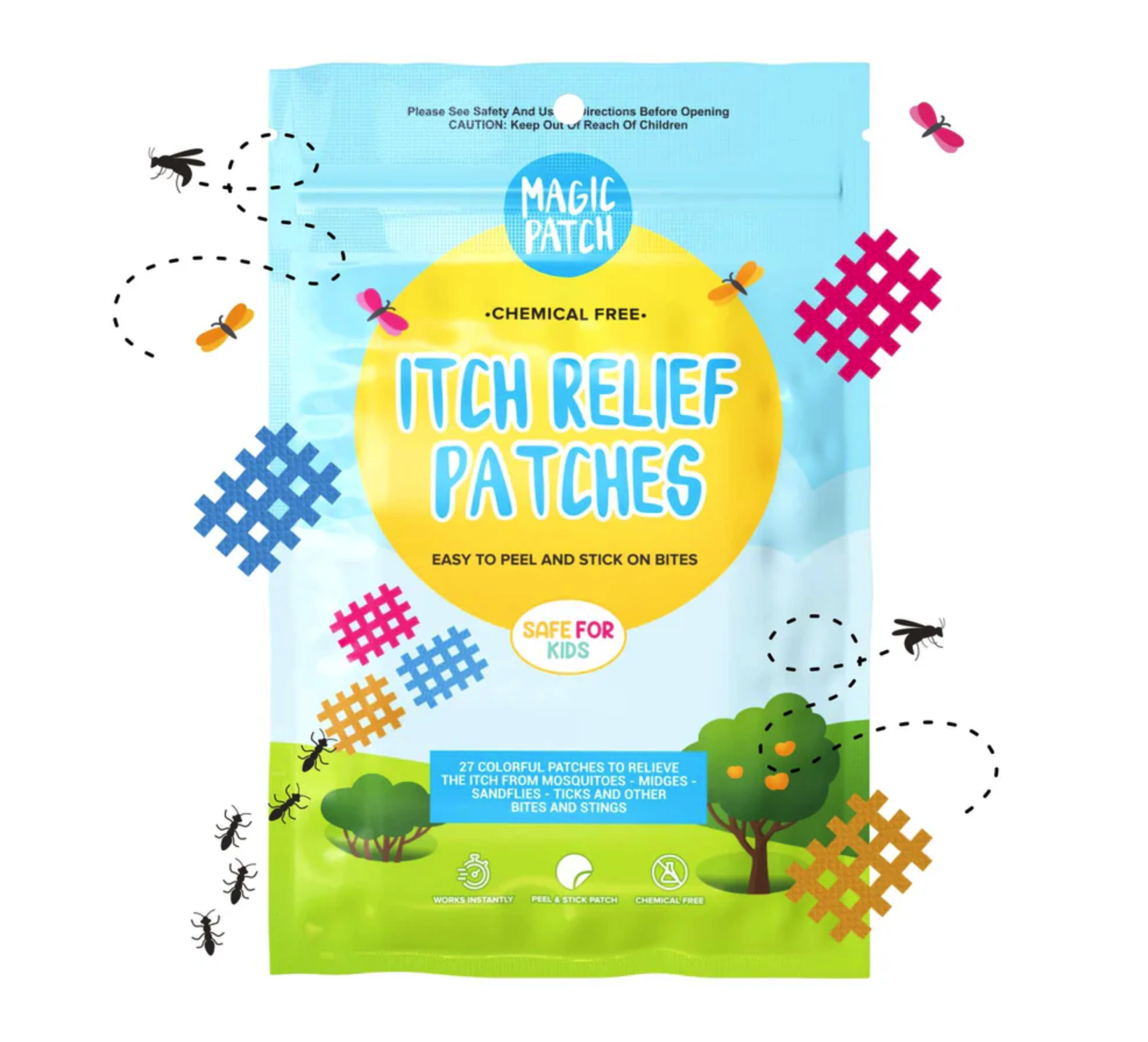 MagicPatch Itch Relief Patches - The Circle & The Circle Kids Whistler