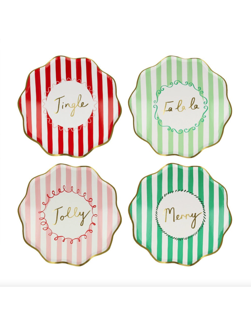 Striped Side Plates - The Circle & The Circle Kids