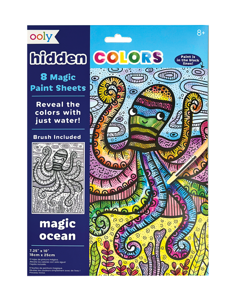 Hidden Colors Magic Paint Sheets - The Circle & The Circle Kids Whistler
