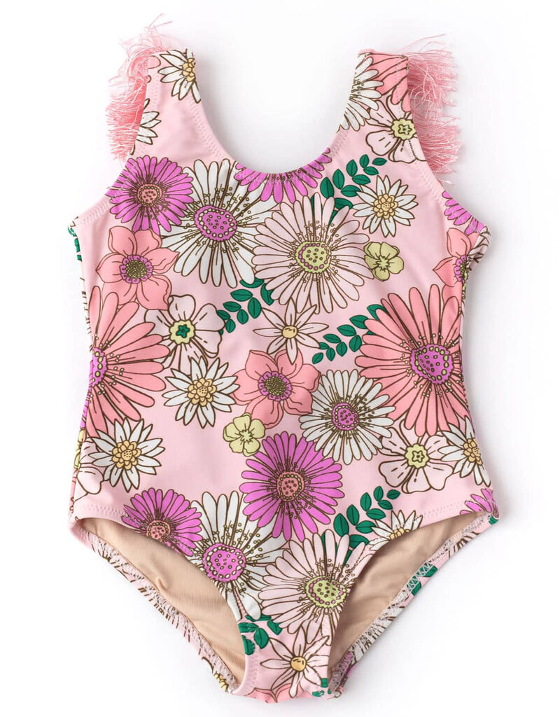 Fringe Back One Piece Swimsuit - The Circle & The Circle Kids Whistler