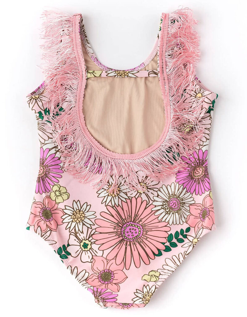 Fringe Back One Piece Swimsuit - The Circle & The Circle Kids Whistler