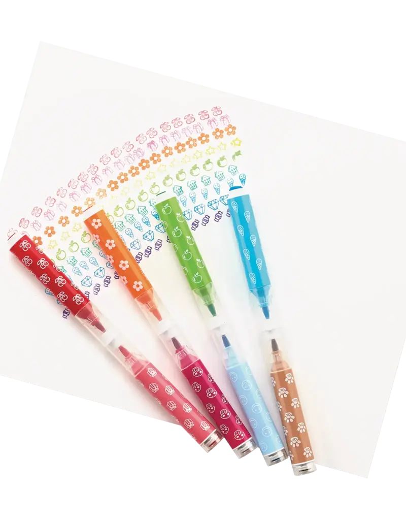 Stampables Double Ended Stamp & Brush Markers - The Circle & The Circle ...