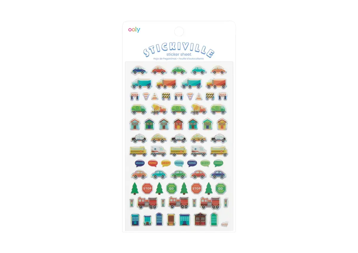Stickiville Skinny Stickers - The Circle & The Circle Kids Whistler