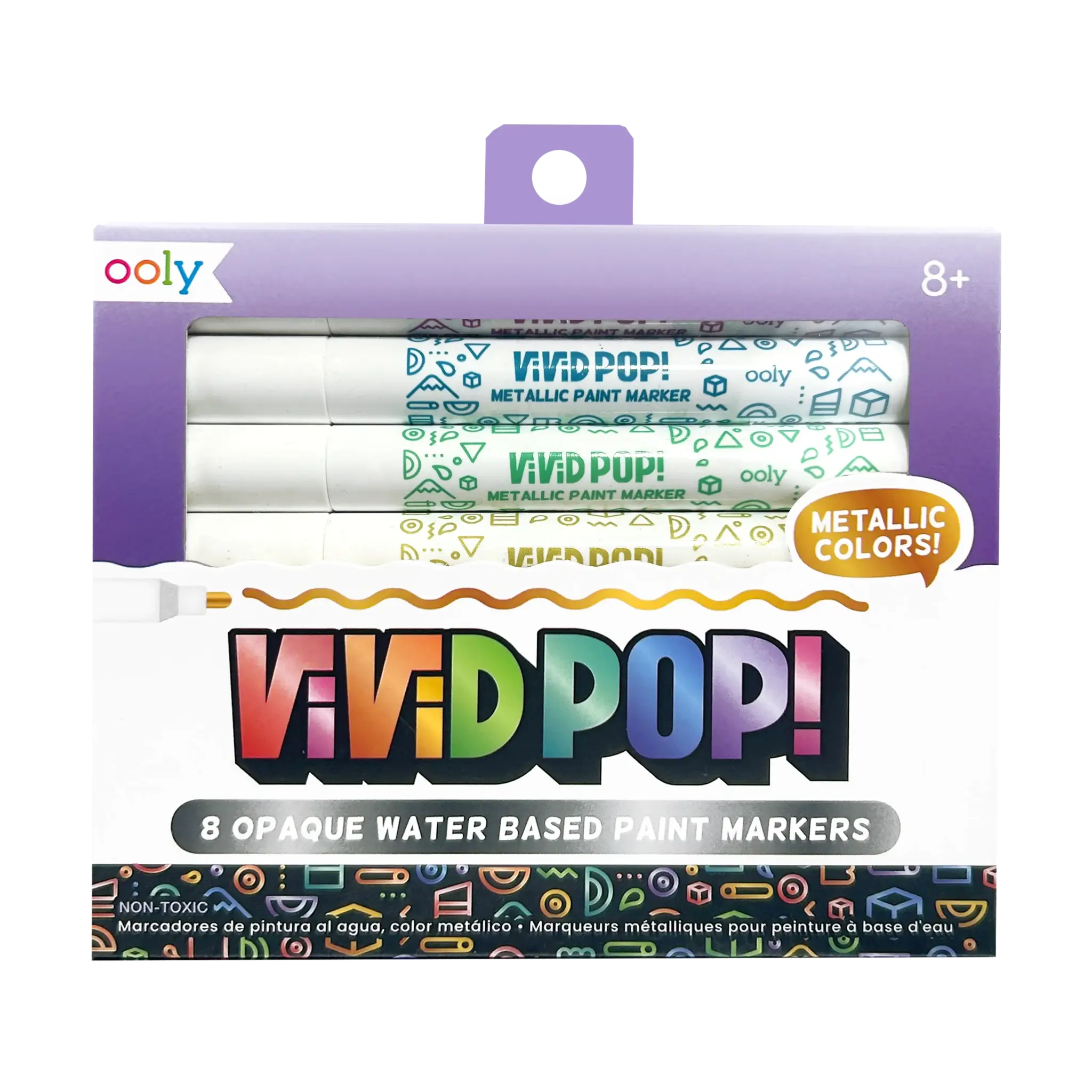 Vivid Pop! Water Based Paint Markers - The Circle & The Circle Kids ...