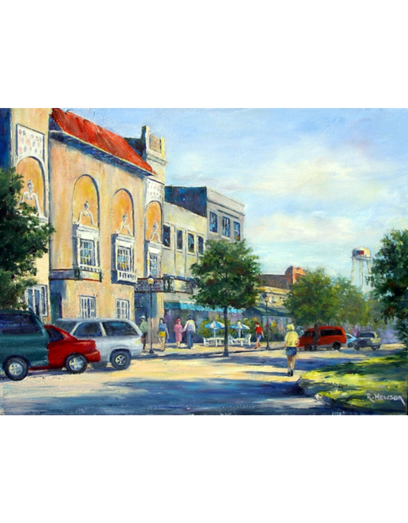 Afternoon Along Flagler (Print, Matted, 11x14) - Rare Earth Gallery
