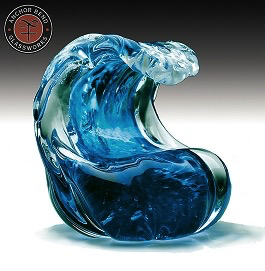 Paperweight, Wave (Md) - Rare Earth Gallery