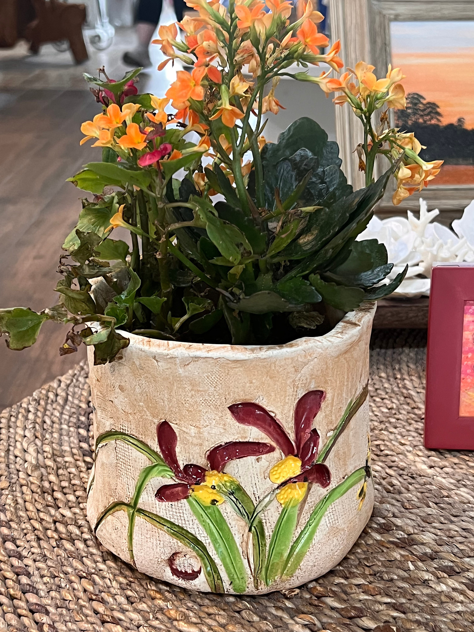 Planter, clay, MONK - Rare Earth Gallery