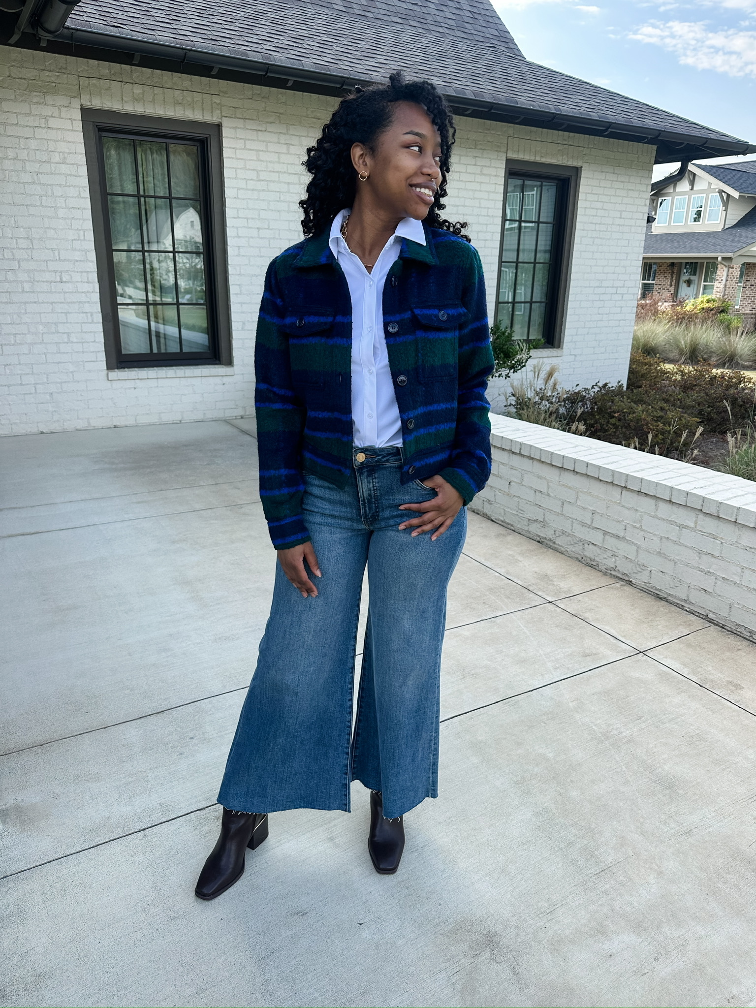 PATCH POCKET JACKET - Dear Prudence Shops