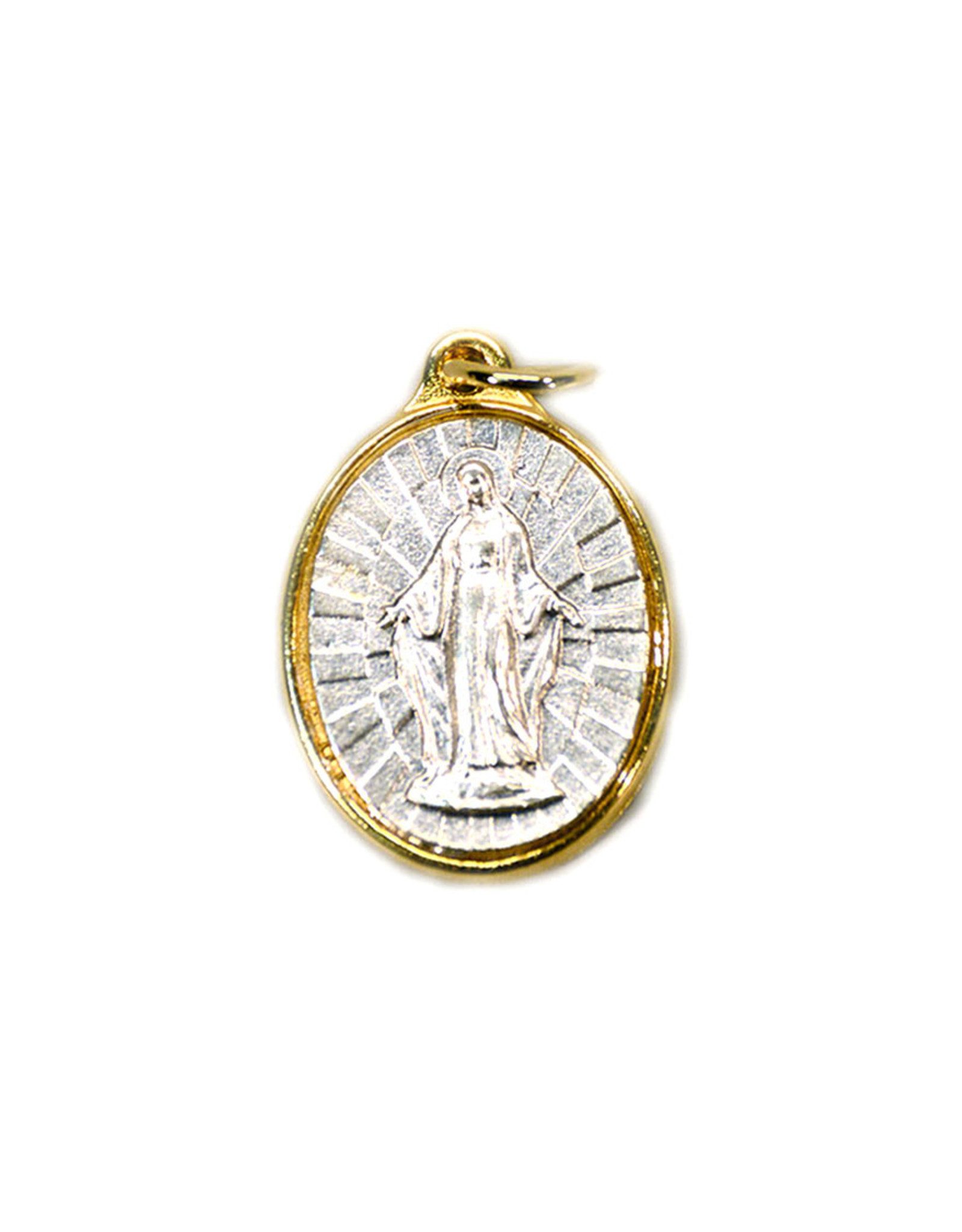 Miraculous medal (silver on gold color) - Gift Shop - Saint Joseph’s ...