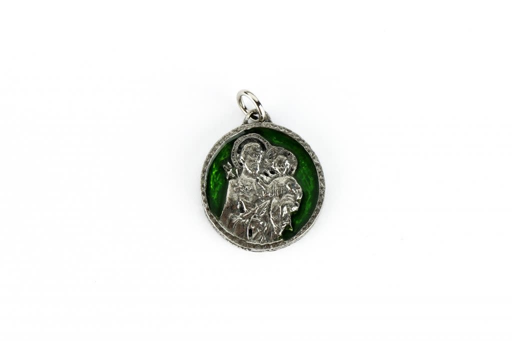Medal Saint Joseph and Oratory white or green | Saint Joseph's Oratory ...