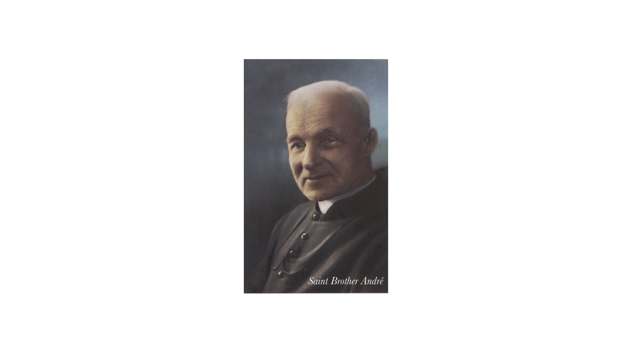 Image of Saint Brother André with prayer - Gift Shop - Saint Joseph’s ...