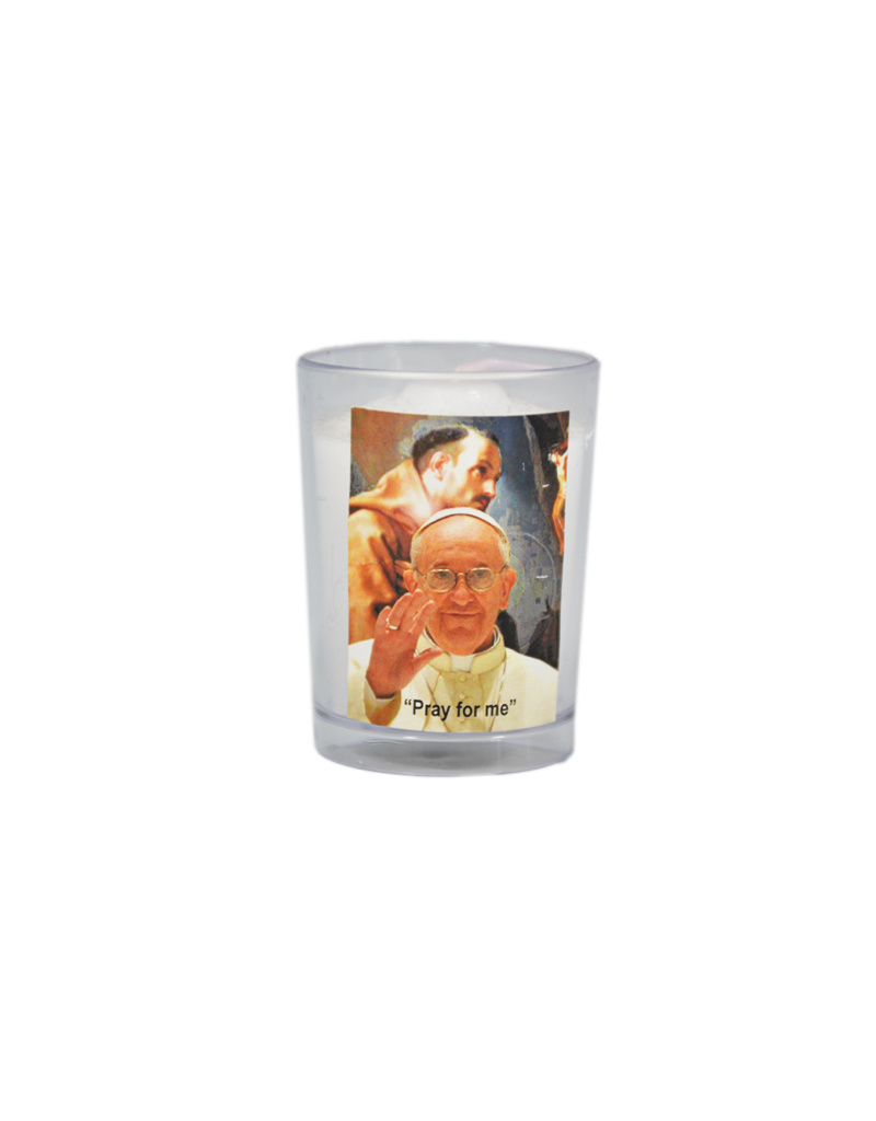 Pope Francis votive candle | Saint Joseph's Oratory - Gift Shop - Saint ...