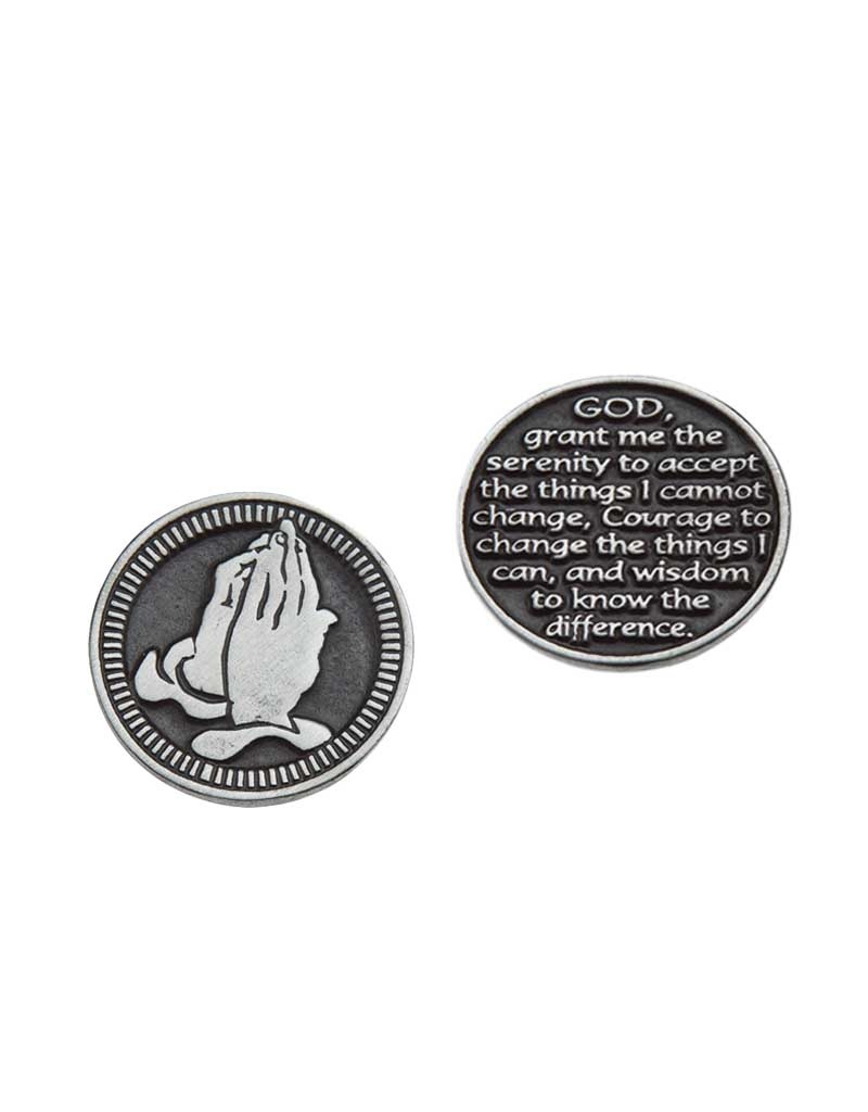 Serenity prayer coin - Gift Shop - Saint Joseph’s Oratory of Mount-Royal
