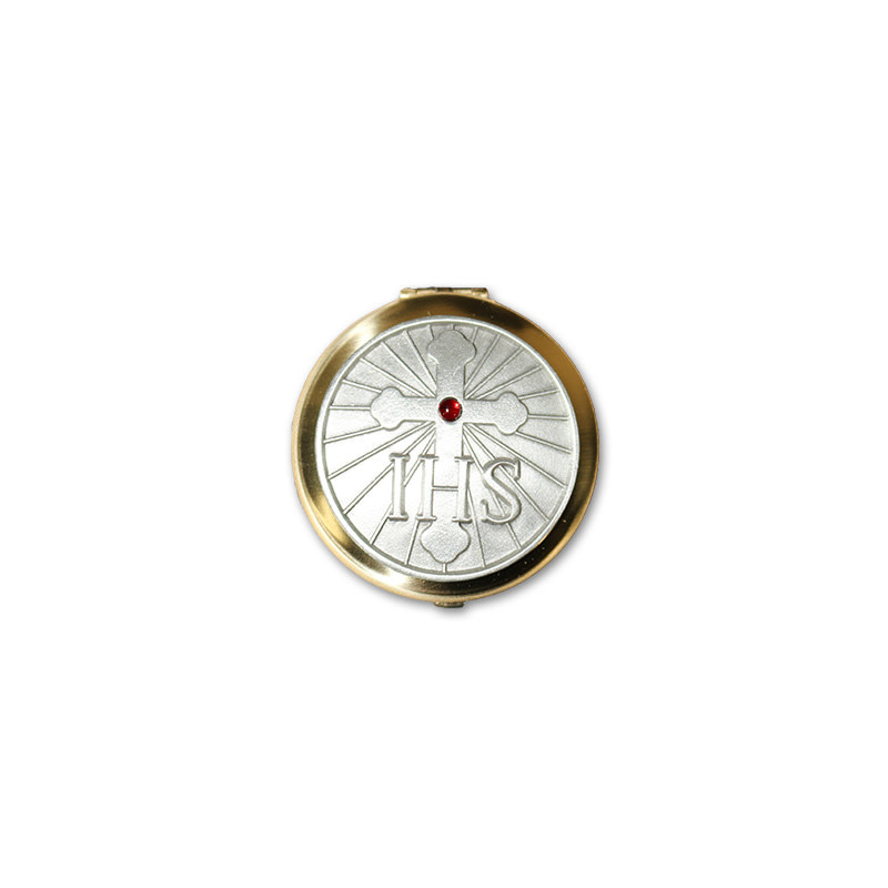 Golden pyx with cross - Gift Shop - Saint Joseph’s Oratory of Mount-Royal