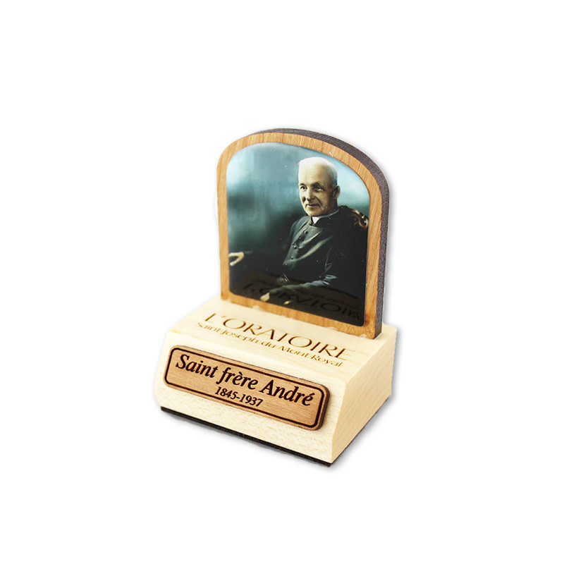 Wood block Saint Brother André (color) - Gift Shop - Saint Joseph’s ...