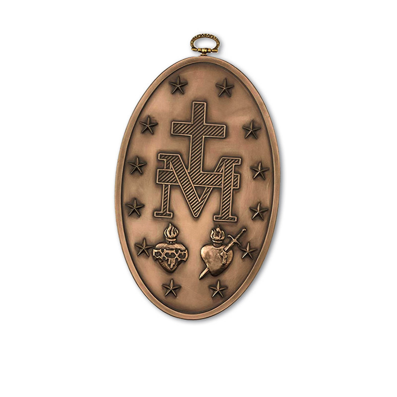 Miraculous medal oval plaque - Gift Shop - Saint Joseph’s Oratory of ...