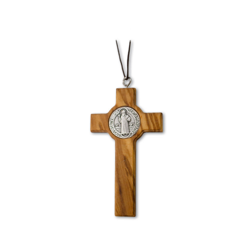 Saint Benedict cross pendant on cord | Saint Joseph's Oratory - Gift ...